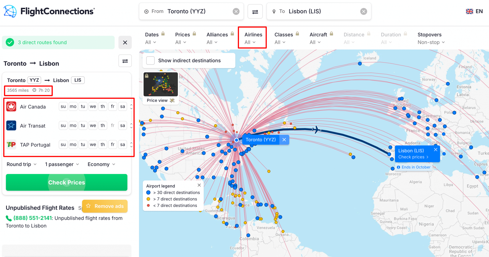 Understanding the Aeroplan Flight Reward Chart | Prince of Travel